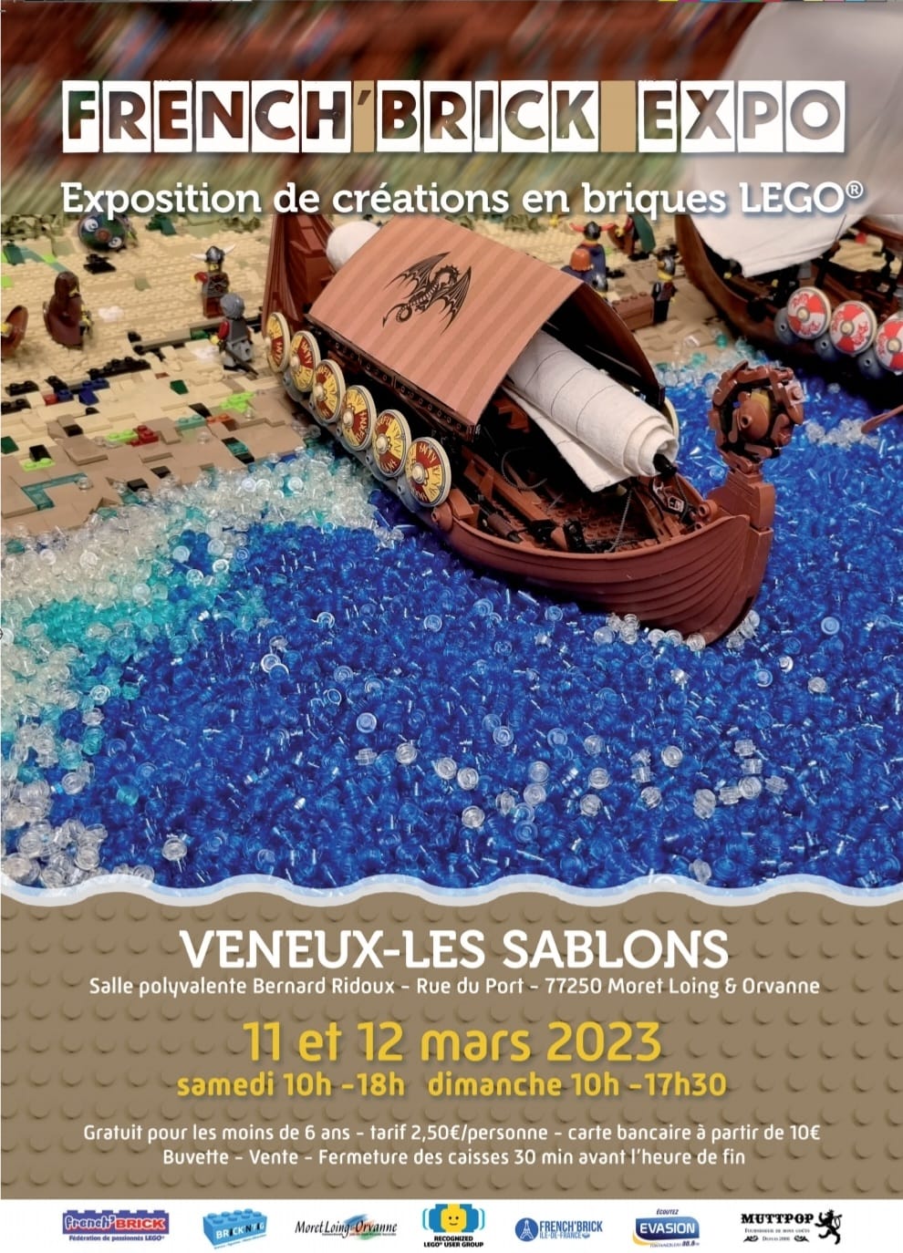 Exposition LEGO - Expo LEGO French'Brick Veneux-les Sablons 2023 à ...