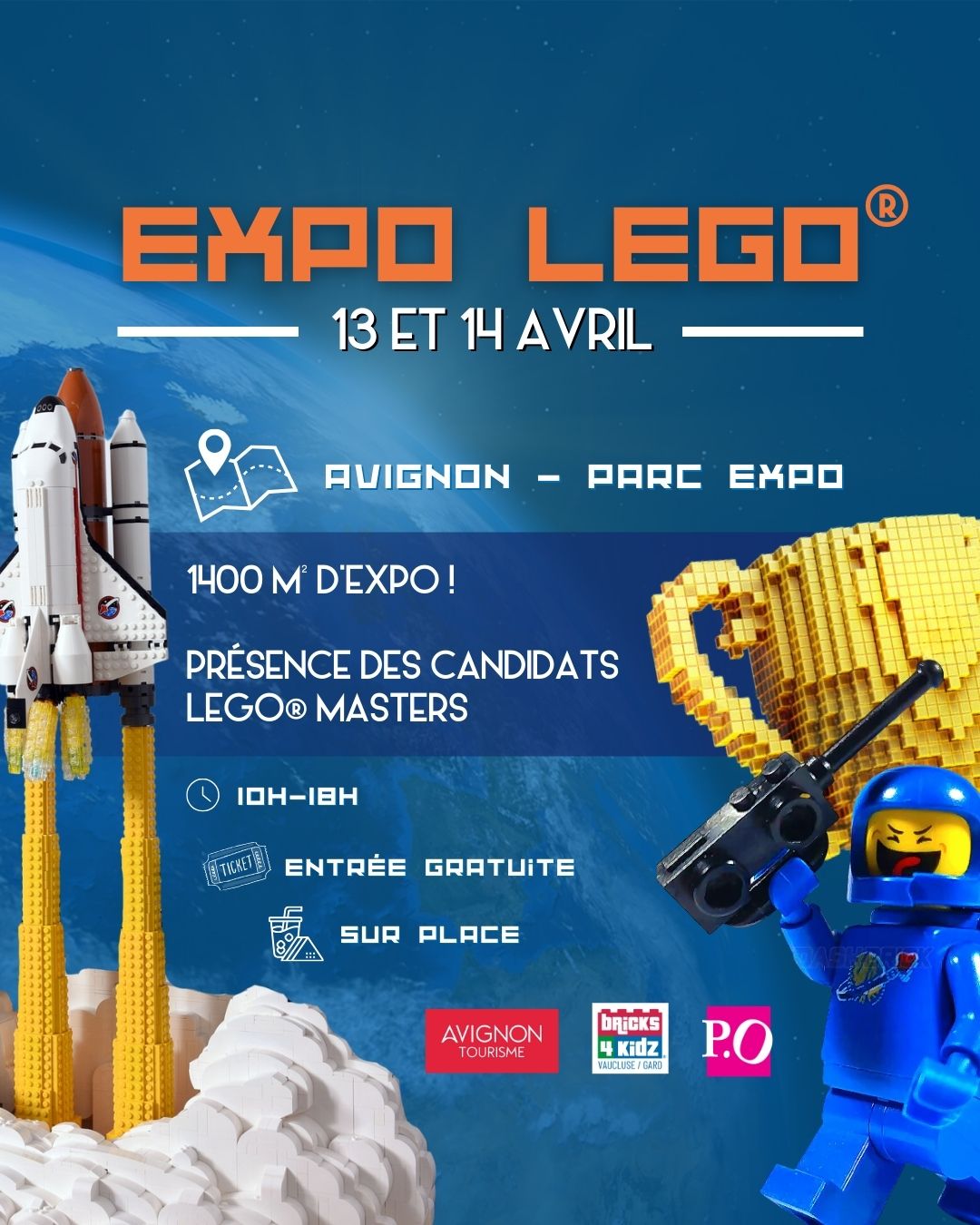 Exposition LEGO - Expo LEGO Avignon 2024 à Avignon (84140)