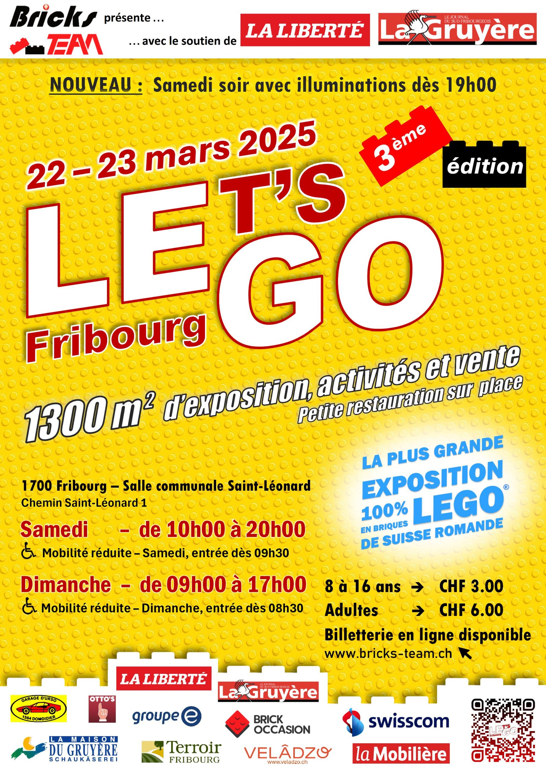Exposition LEGO - Expo LEGO LET'S GO Fribourg 2025 à Fribourg (1700)
