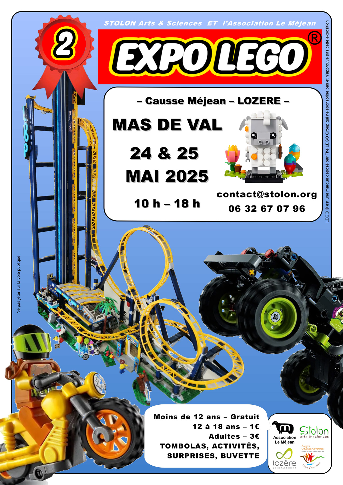 Exposition LEGO - Expo LEGO Causse Méjean Lozère 2025 à Mas-de-Val (48210)