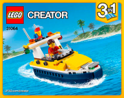 LEGO Creator 31064 pas cher, Les aventures sur l'ïle