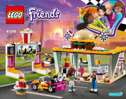 LEGO Friends 41349 pas cher, Le snack du karting