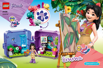 LEGO Friends 41438 pas cher, Le cube de jeu de la jungle d'Emma