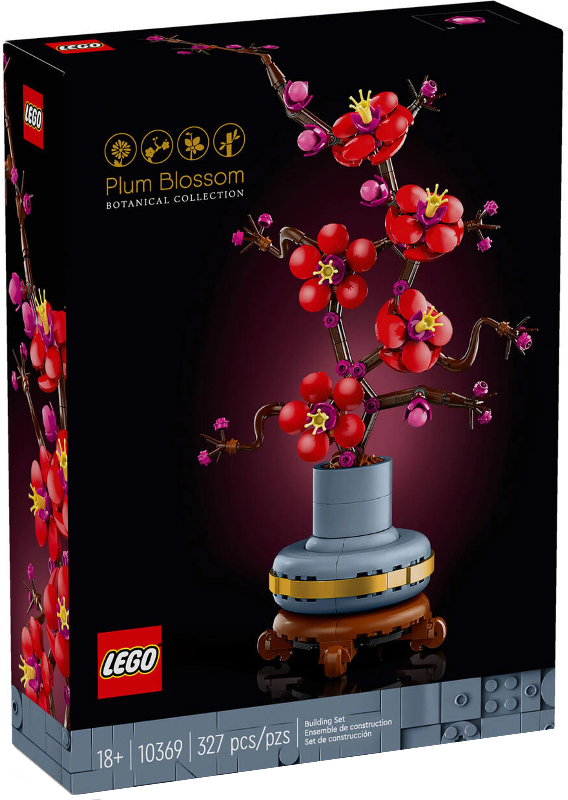 LEGO Icons 10369 pas cher, Les fleurs de prunier