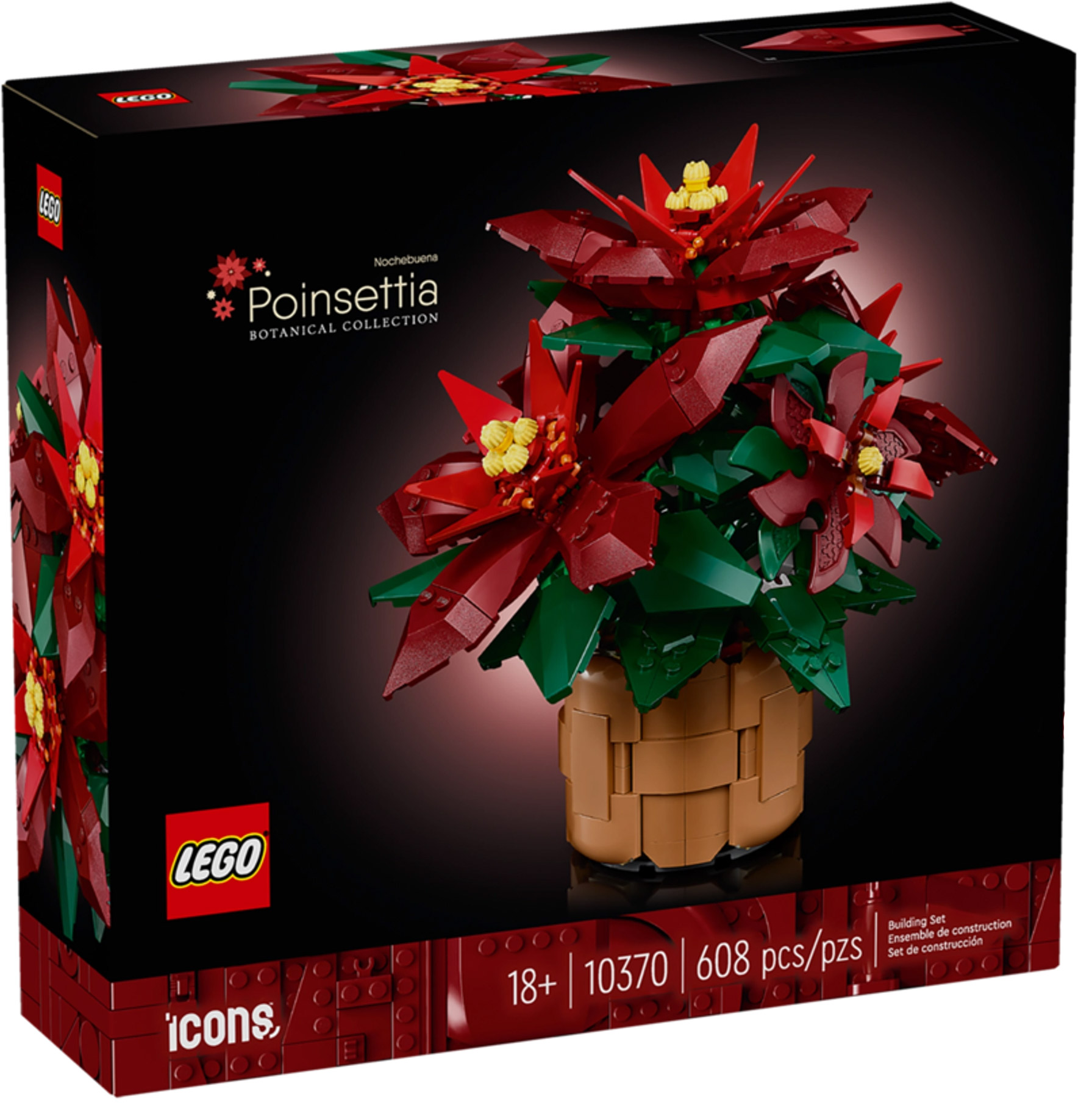 LEGO Icons 10370 pas cher, L’étoile de Noël