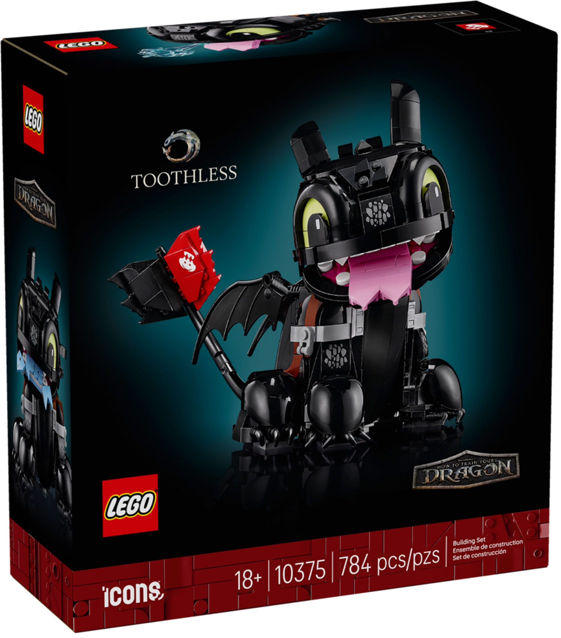 LEGO Icons 10375 pas cher, Dragons : Krokmou