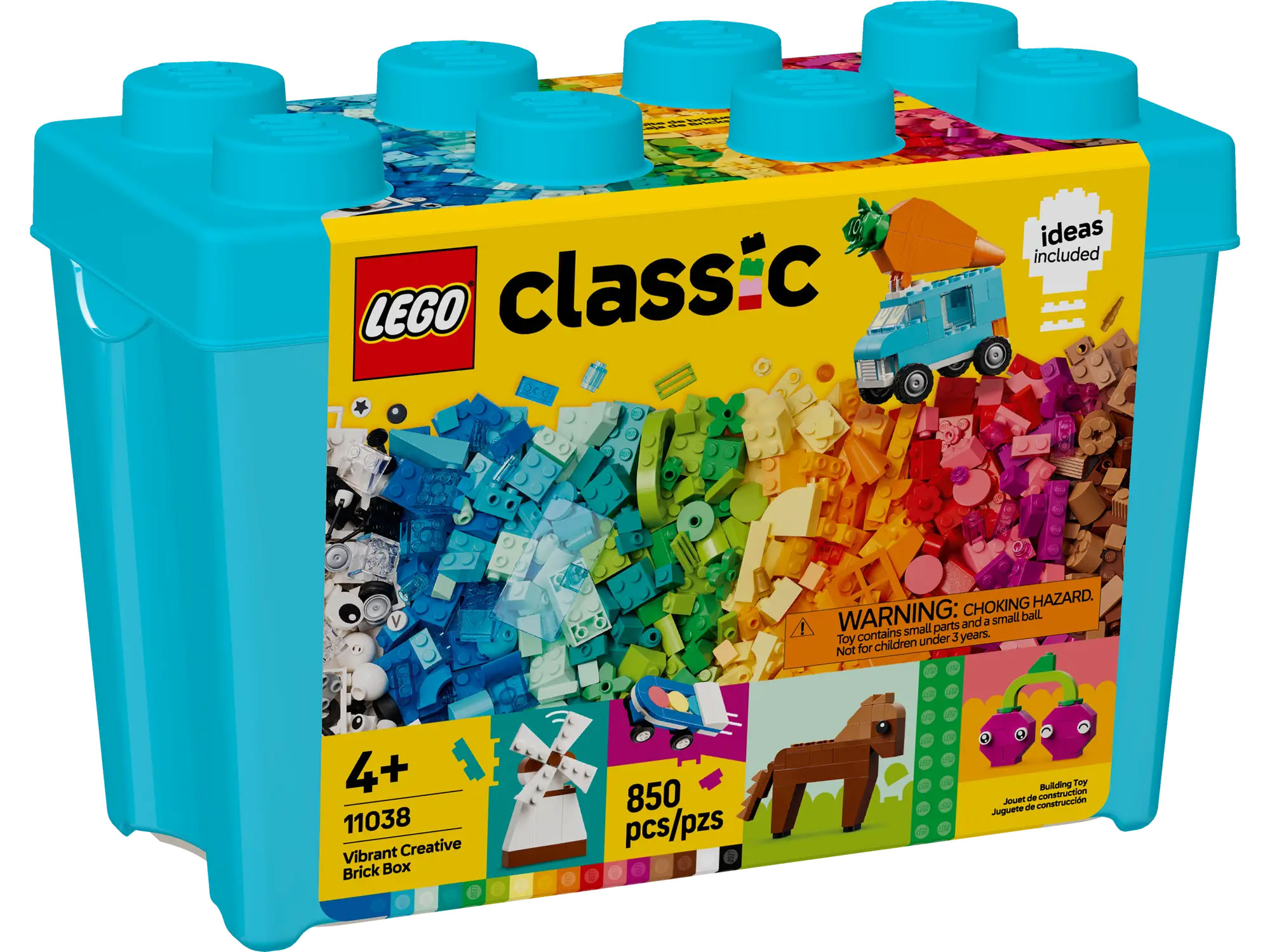 LEGO Classic 11038 pas cher, La boîte de briques créatives et colorées