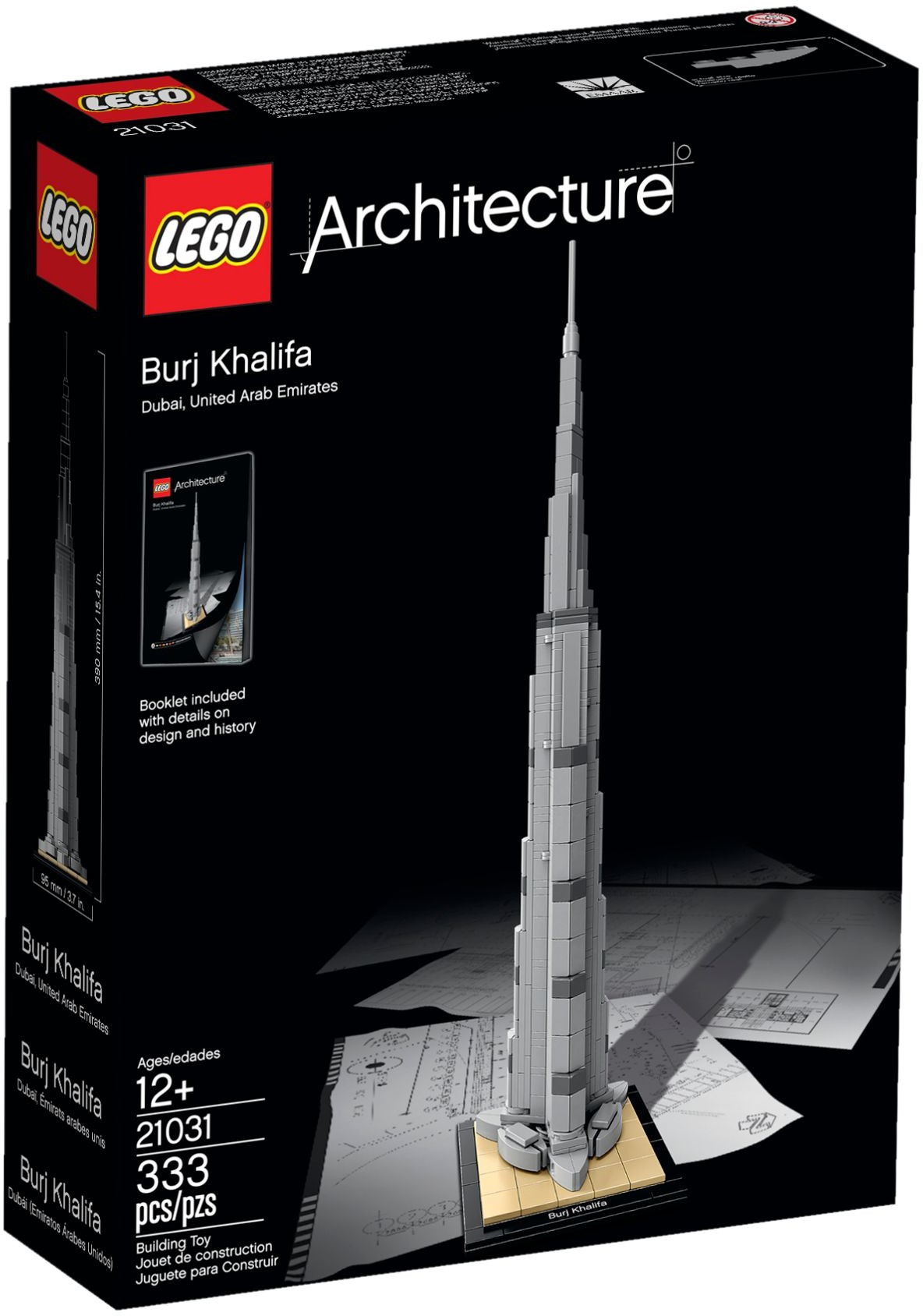 LEGO Architecture 21031 pas cher, Burj Khalifa