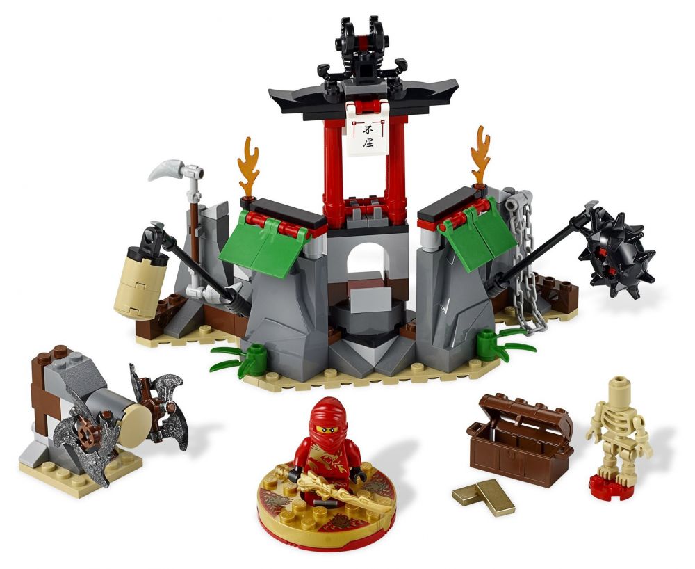 LEGO Ninjago 2254 pas cher, Le temple de la montagne