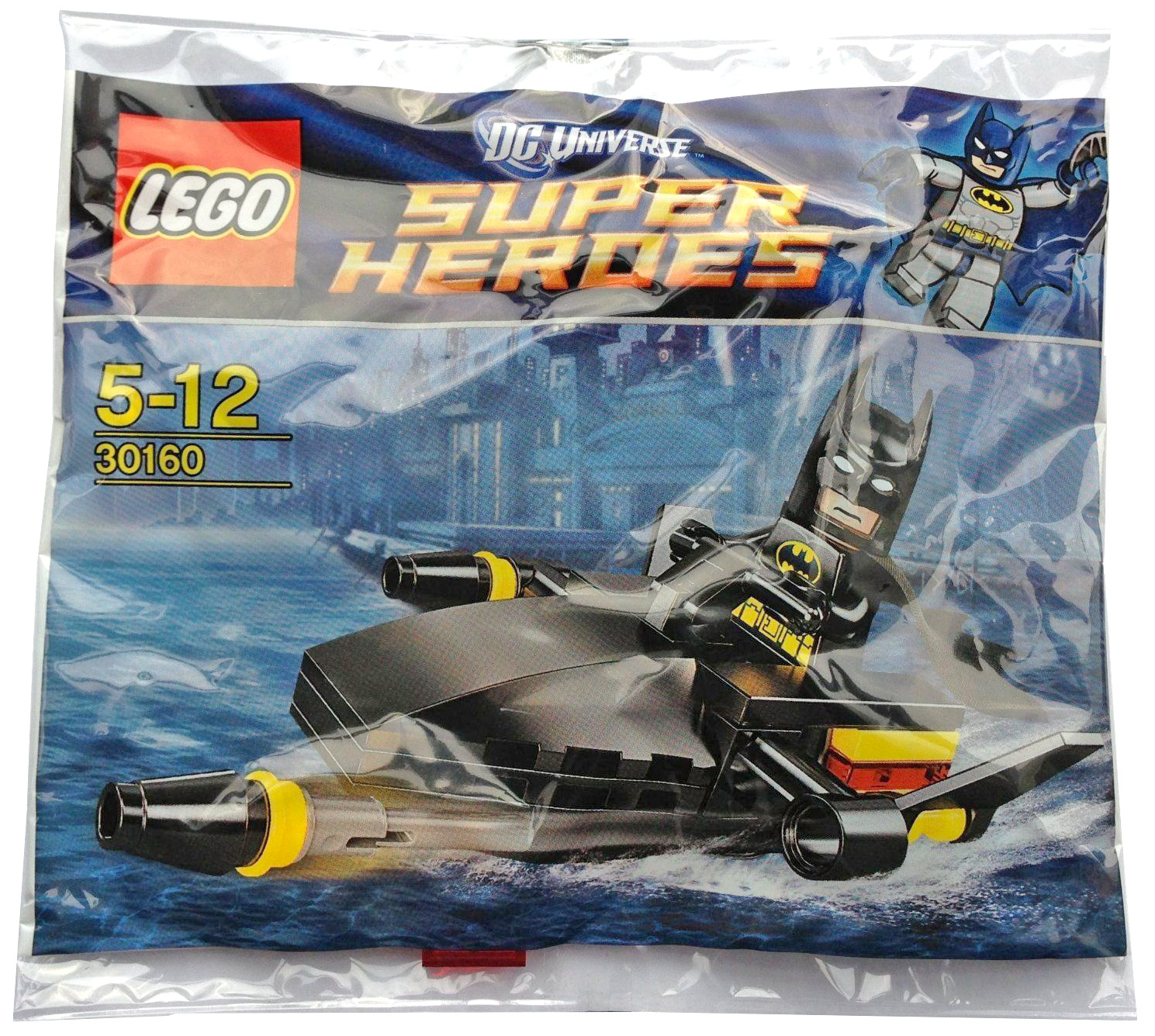 LEGO DC Comics 30160 pas cher, Batman Jet Surfer (Polybag)