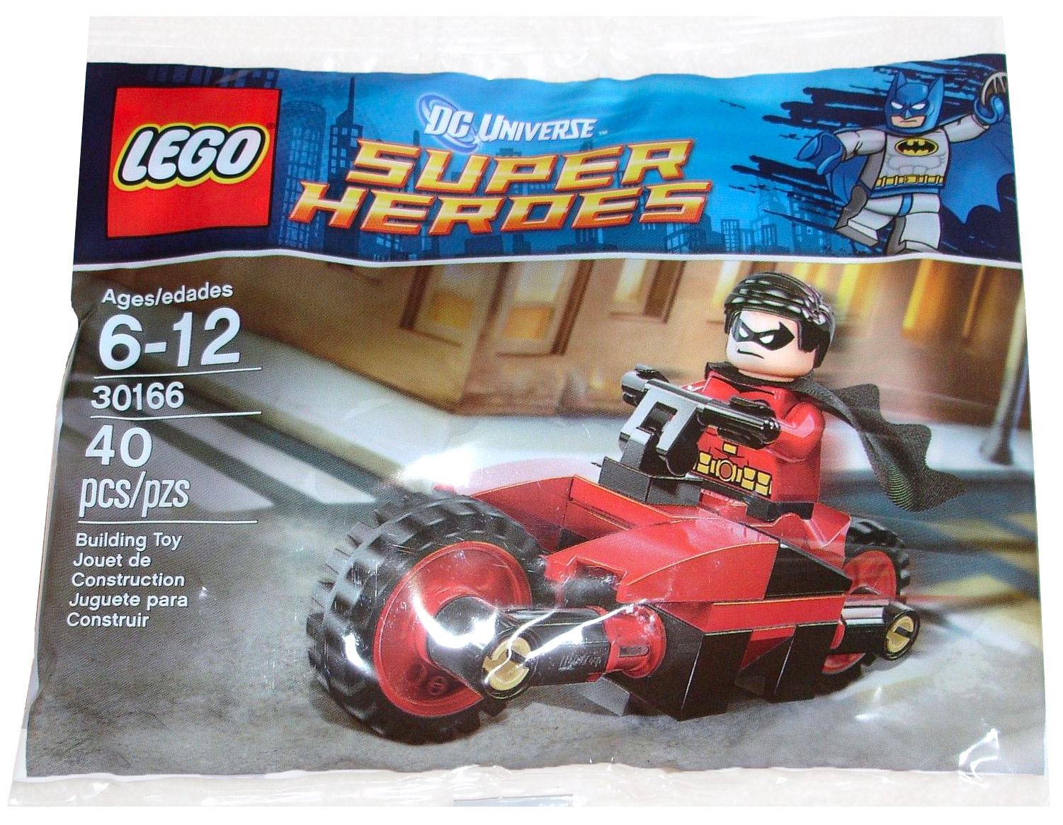 LEGO DC Comics 30166 pas cher, Robin and Redbird Cycle (Polybag)