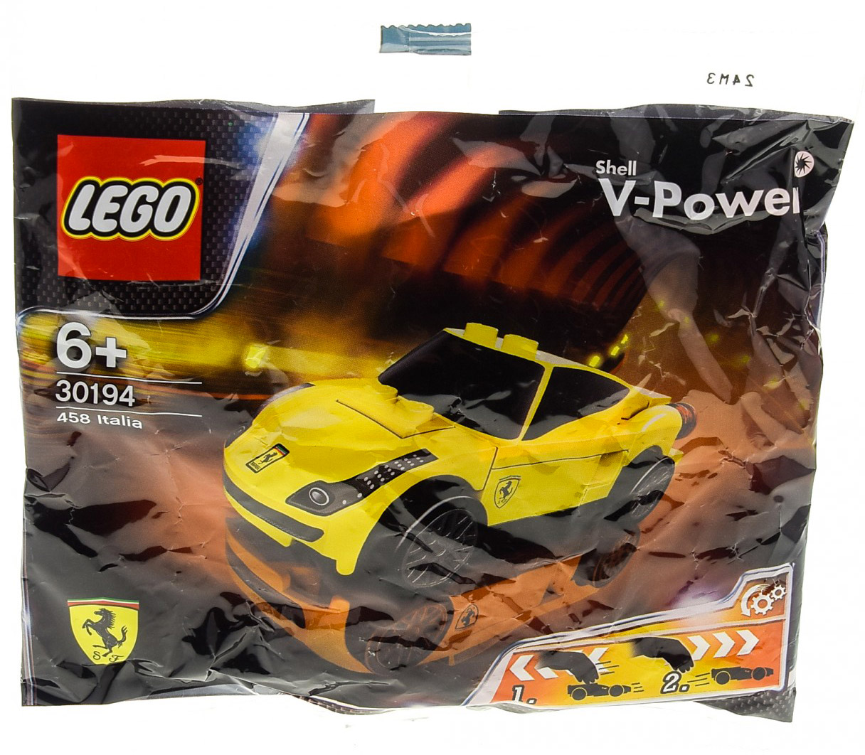 LEGO Racers 30194 pas cher, Ferrari 458 Italia (Polybag)