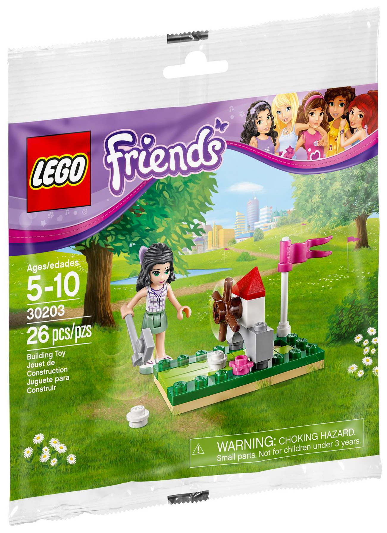 LEGO Friends 30203 pas cher, Le Mini Golf (Polybag)