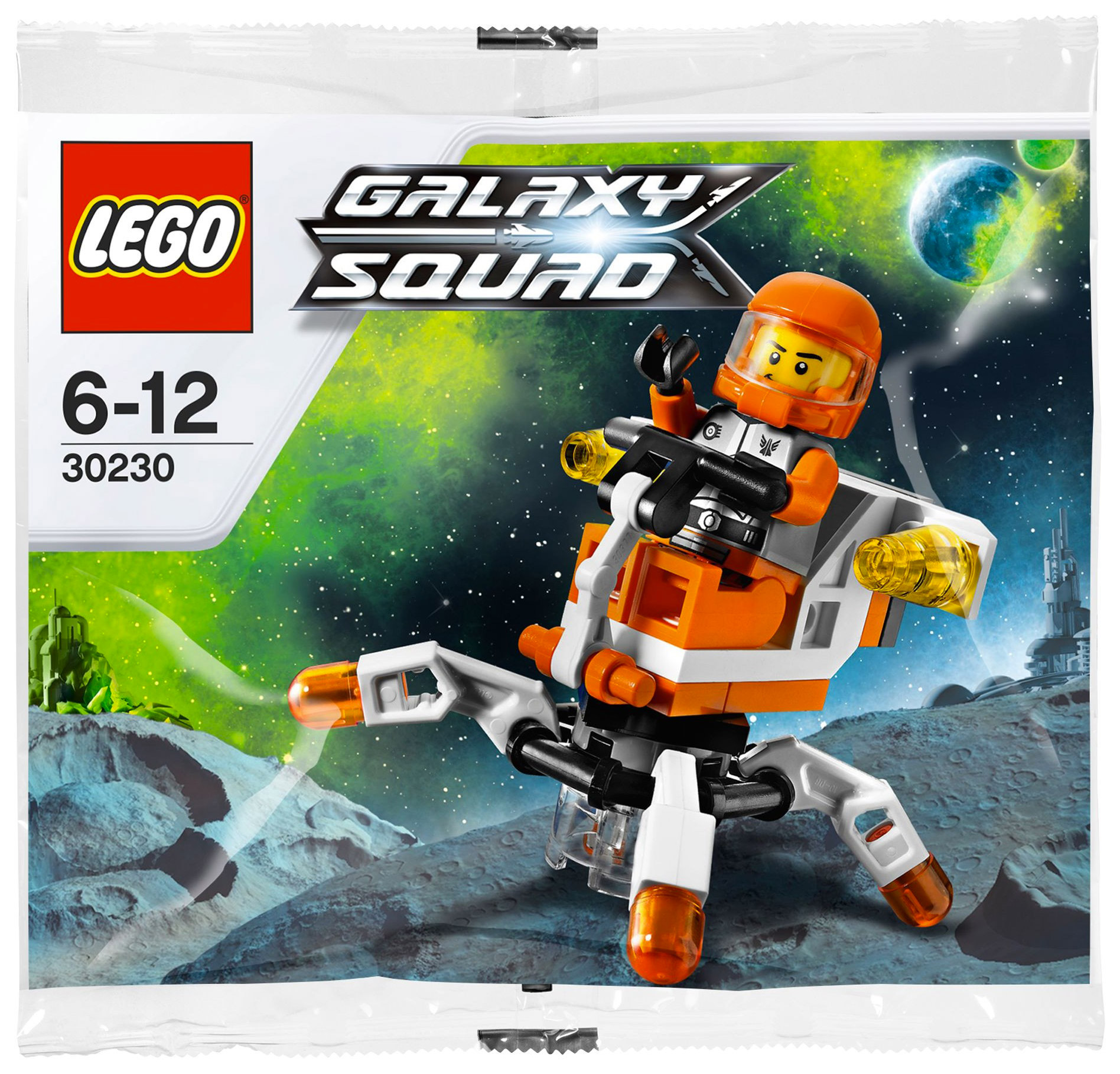 LEGO Galaxy Squad 30230 pas cher, Mini Mech (Polybag)