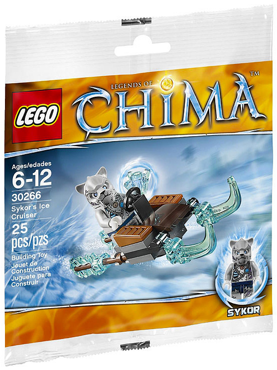 LEGO Chima 30266 pas cher, Sykor's Ice Cruiser (Polybag)