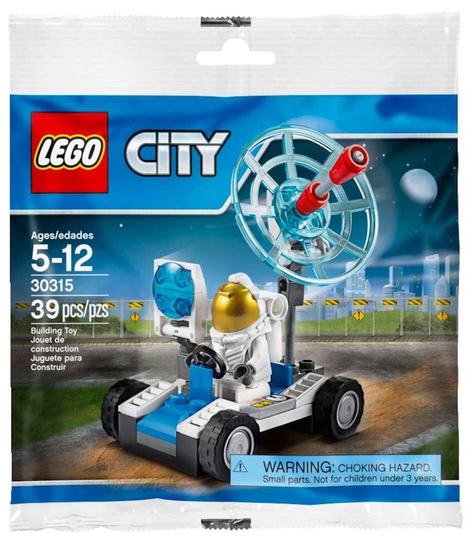 LEGO City 30315 pas cher, Véhicule utilitaire de l'espace (Polybag)