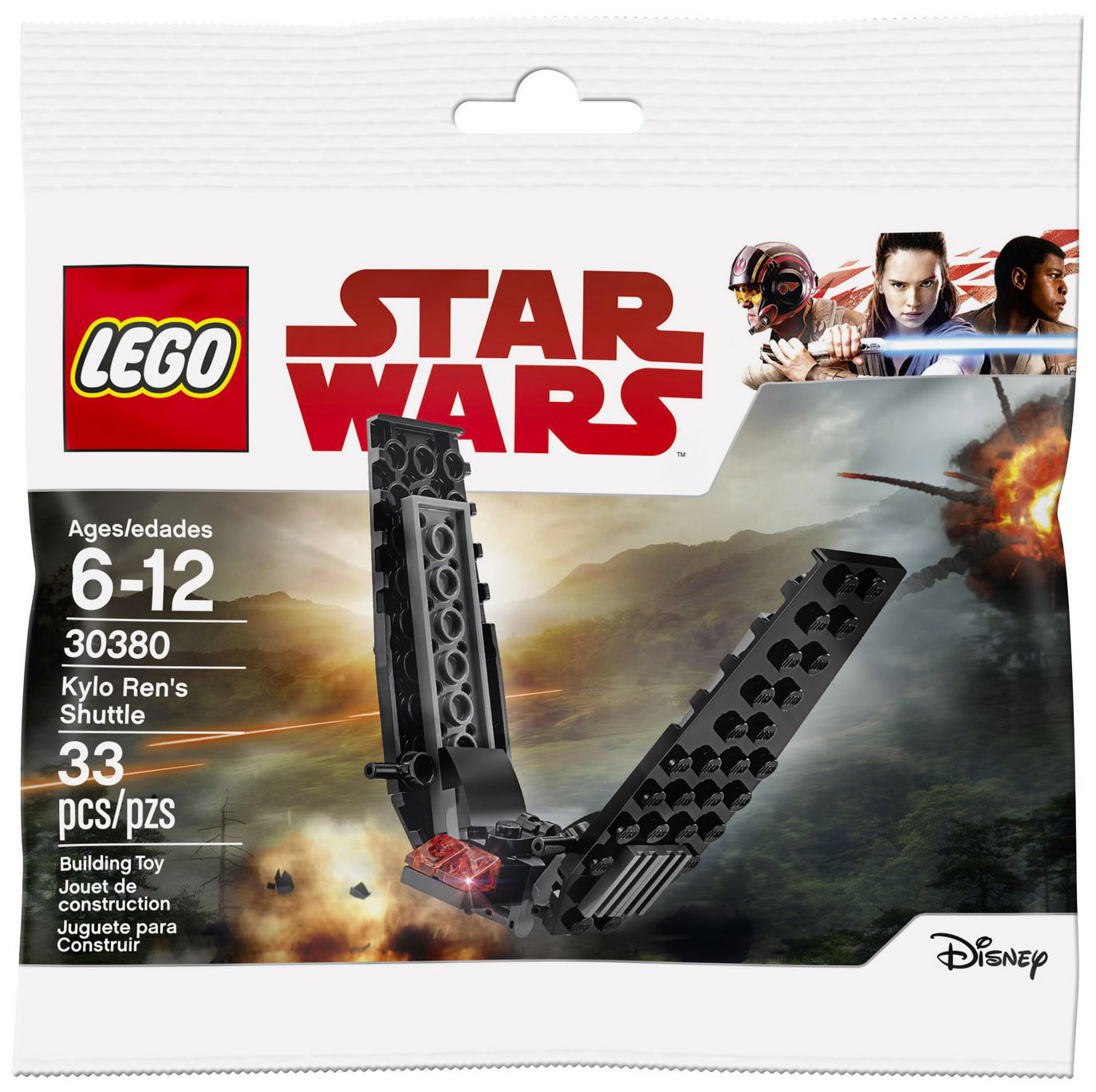 LEGO Star Wars 30380 pas cher, Kylo Ren's Shuttle (Polybag)