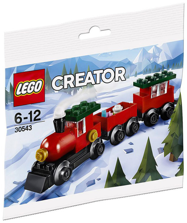 LEGO Creator 30543 pas cher, Christmas Train (Polybag)