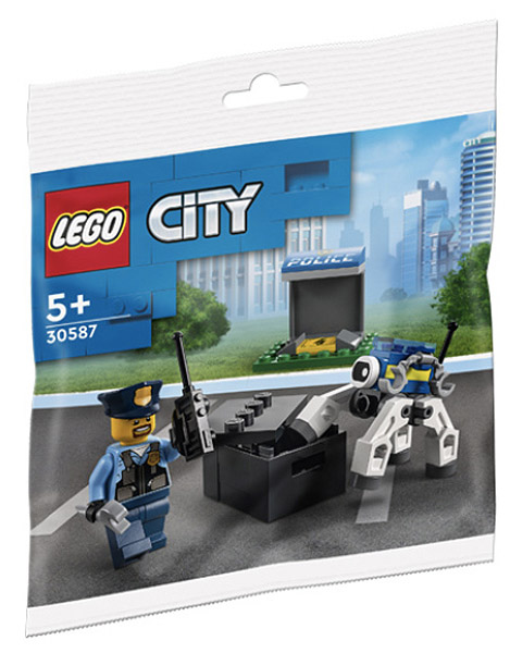 LEGO City 30587 pas cher, Police Robot Unit (Polybag)
