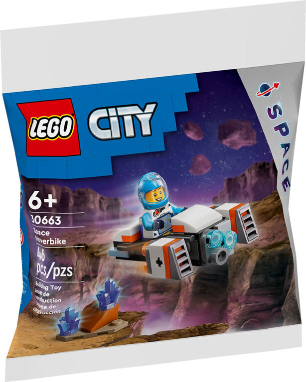 LEGO City 30663 pas cher, La moto volante de l’espace (Polybag)