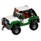 LEGO Creator 31037 pas cher, Les véhicules de l'aventure