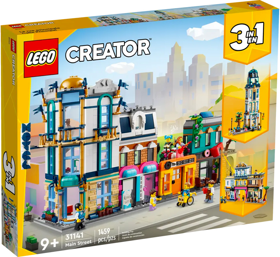LEGO Creator 31141 pas cher, La grand-rue