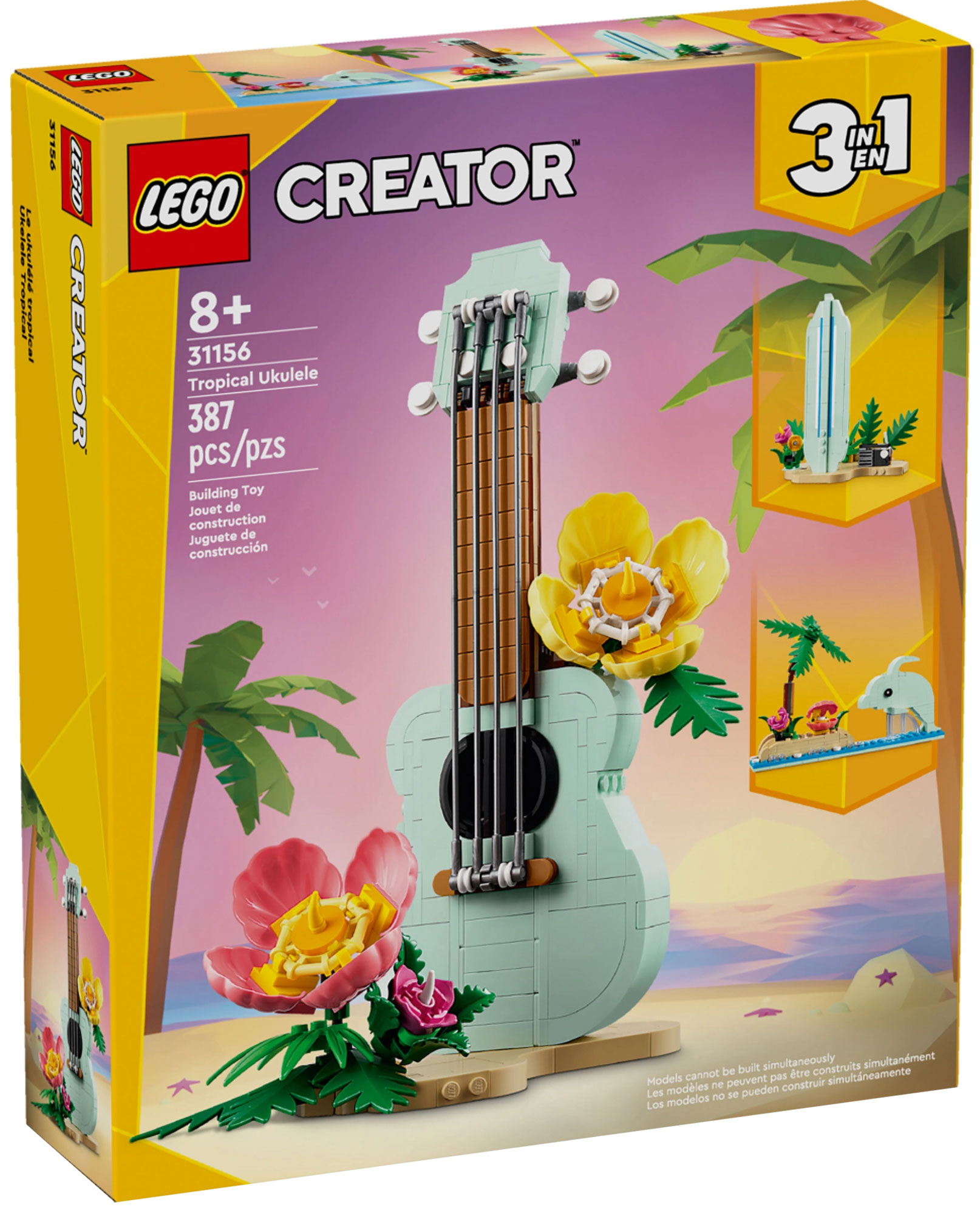 LEGO Creator 31156 pas cher, Le ukulélé tropical