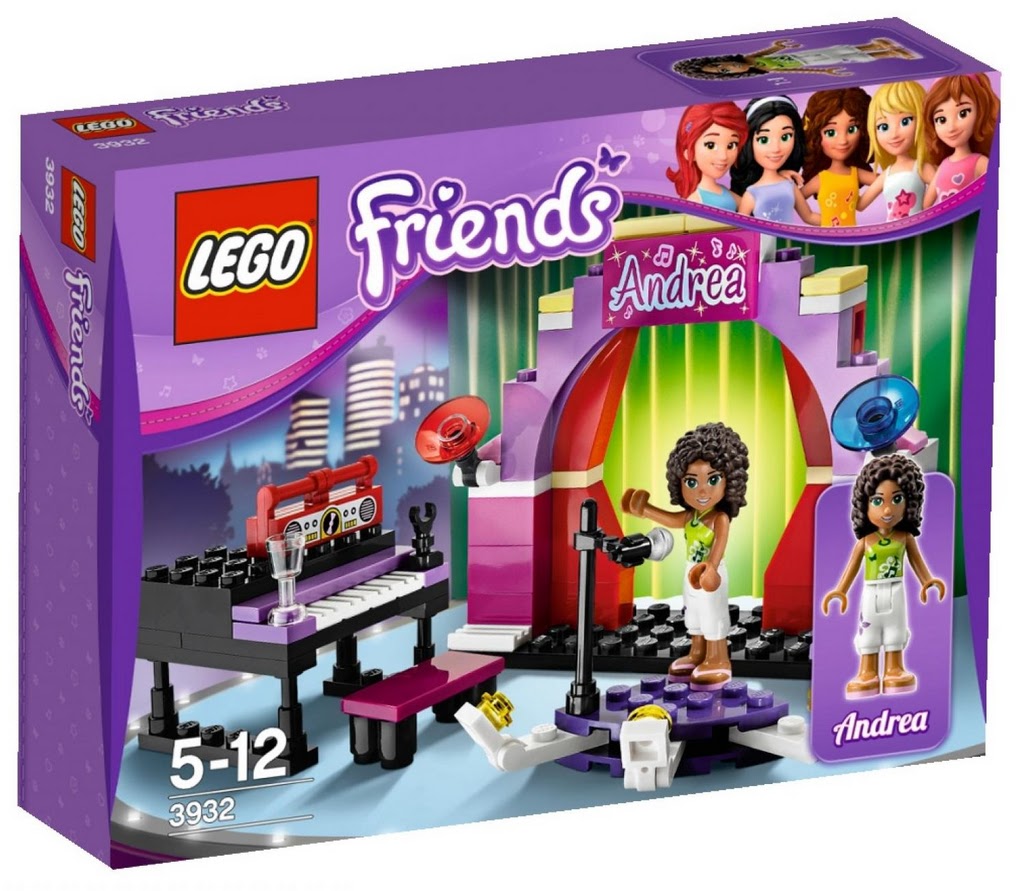 LEGO Friends 3932 pas cher, Le concert d'Andréa