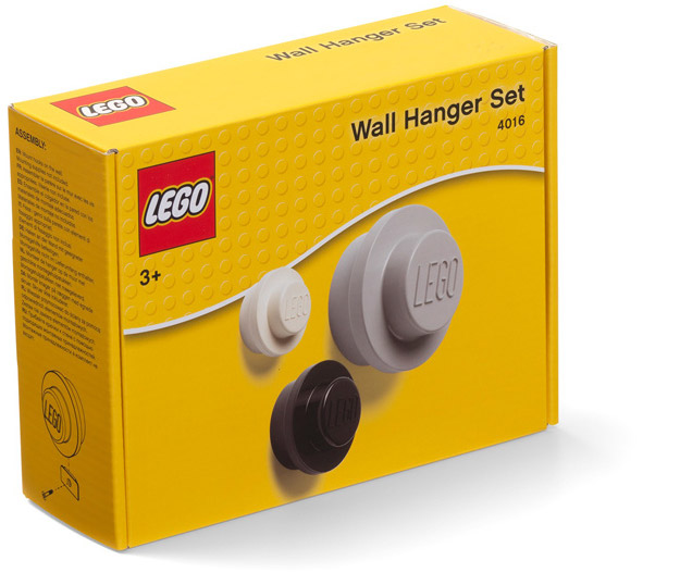 LEGO Objets divers 4016 pas cher, Ensemble de Cintres muraux Noir, Gris ...