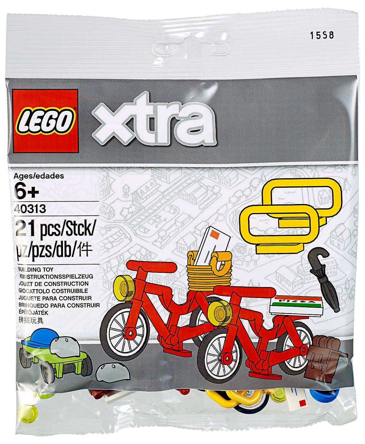 LEGO Objets divers 40313 pas cher, LEGO Xtra - Vélos