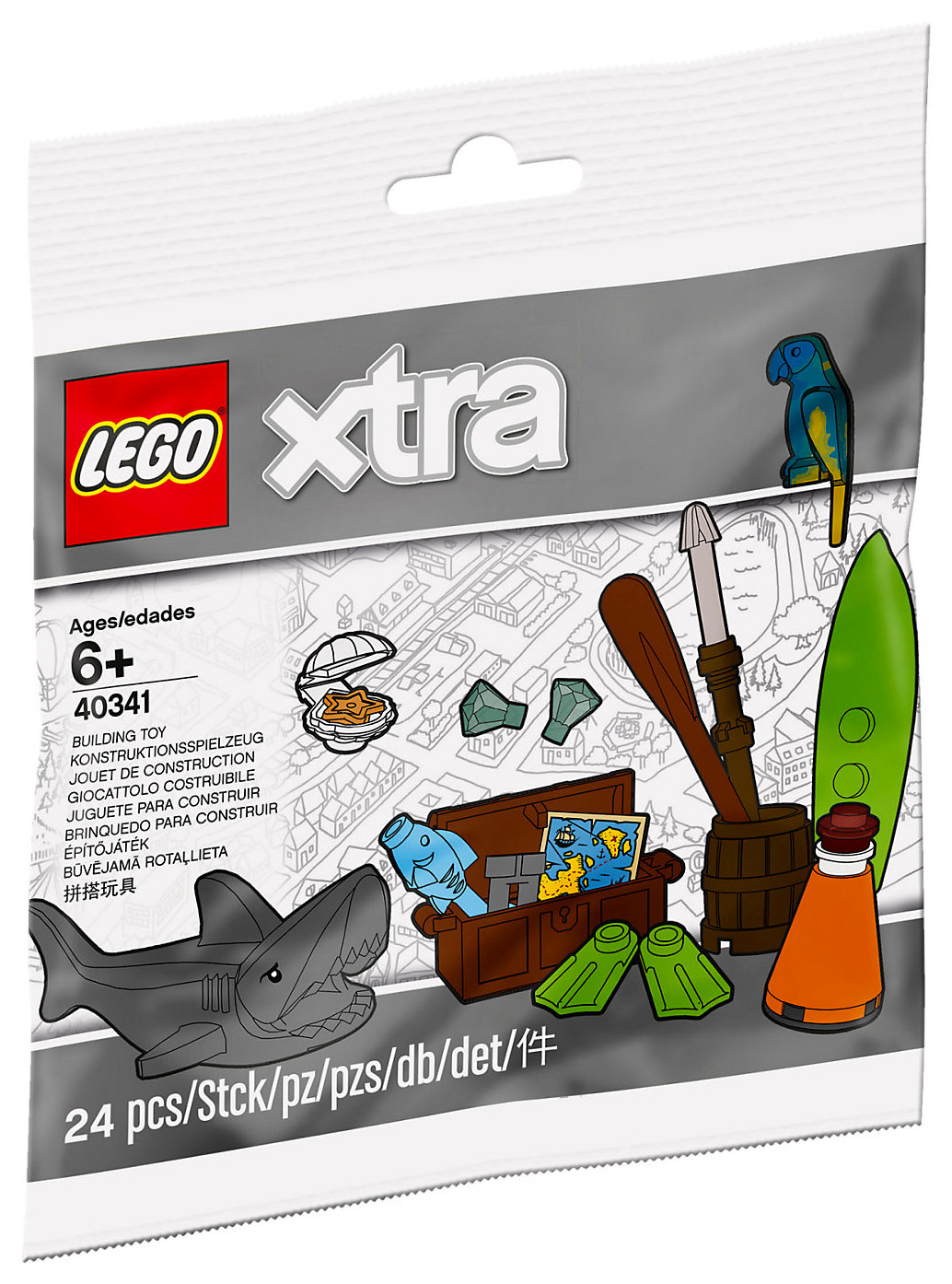 LEGO Objets divers 40341 pas cher, LEGO Xtra - Accessoires nautiques