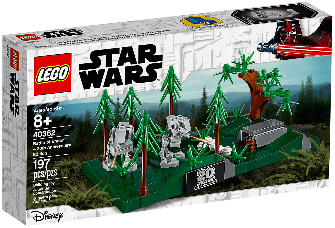 LEGO Star Wars 40362 pas cher, La bataille d'Endor - Edition 20ème ...