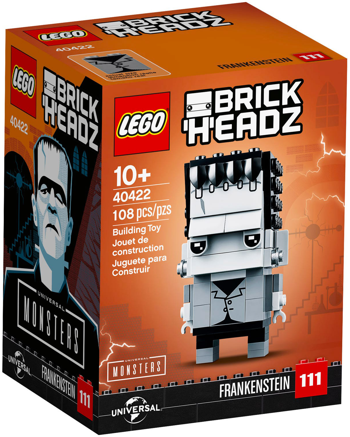 LEGO BrickHeadz 40422 pas cher, Frankenstein (Universal Monsters)