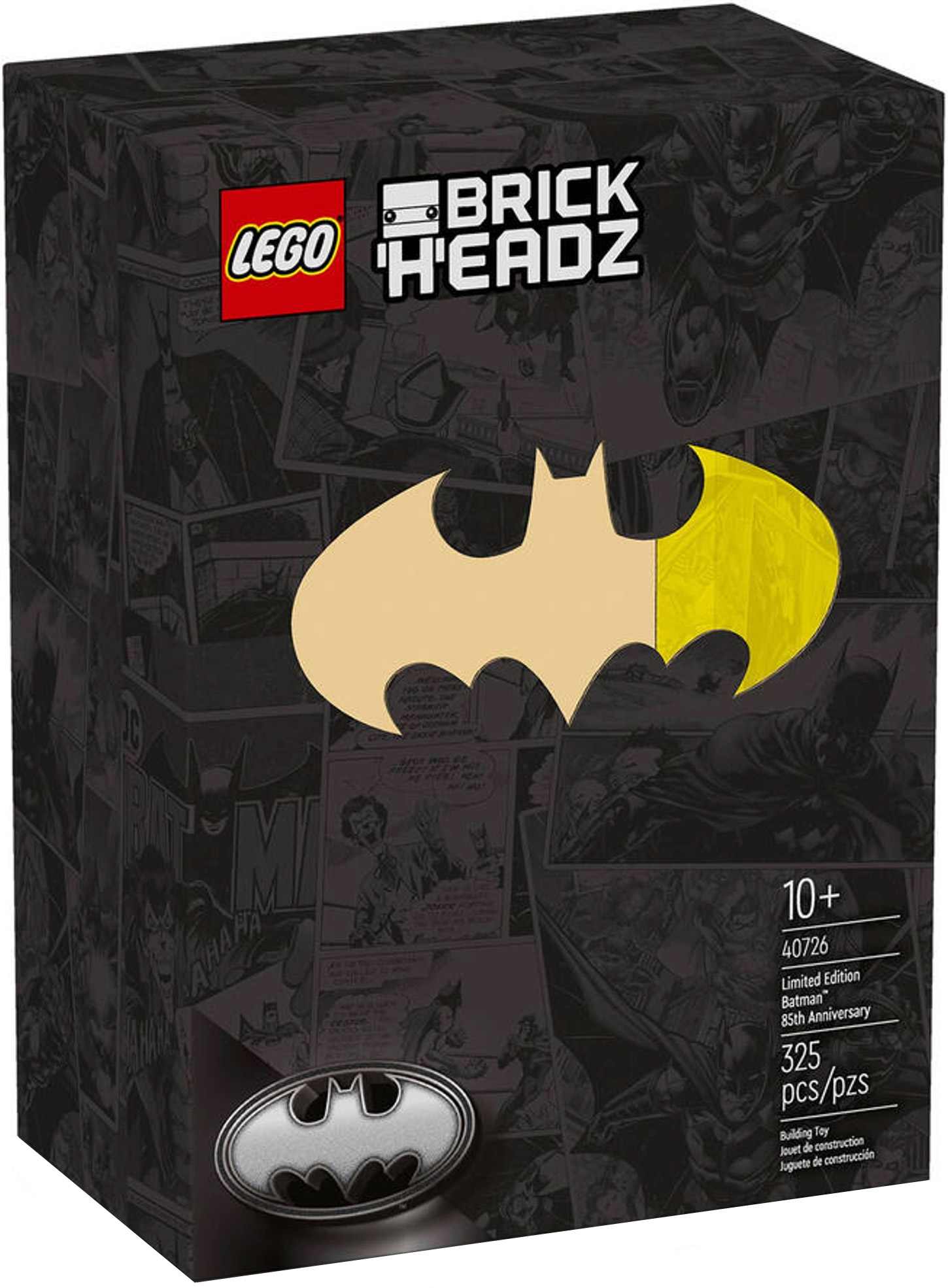 LEGO BrickHeadz 40726 pas cher, Edition limitée Batman 85e Anniversaire