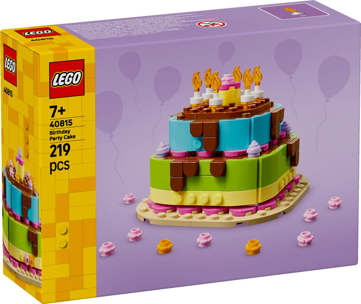 LEGO Objets divers 40815 pas cher, Le gâteau d'anniversaire