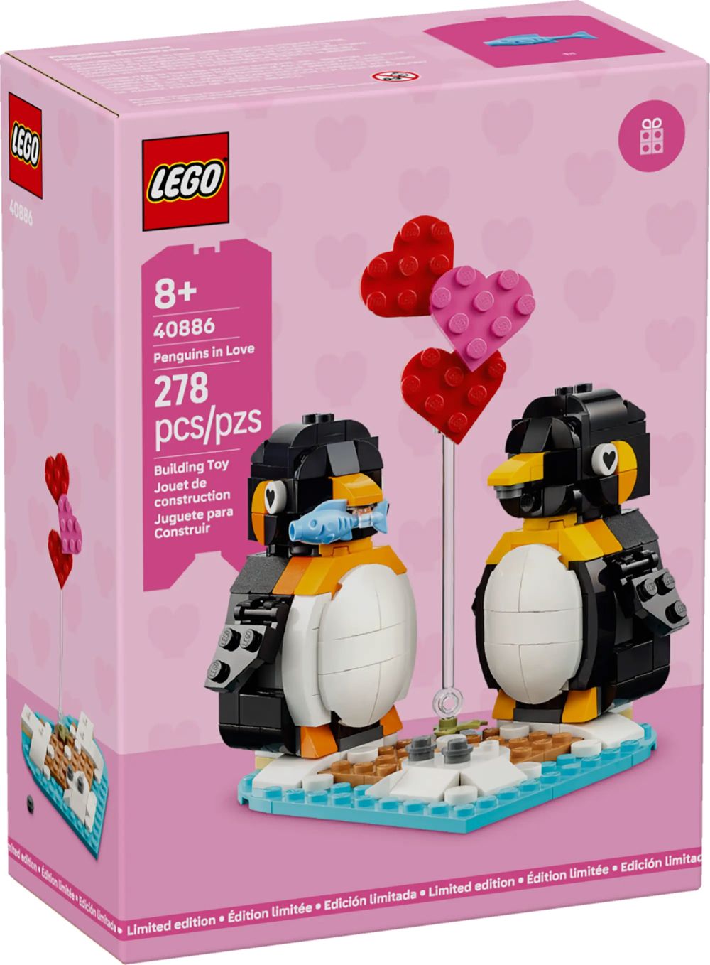 LEGO GWP (Sets promotionnels) 40886 pas cher, Les manchots amoureux