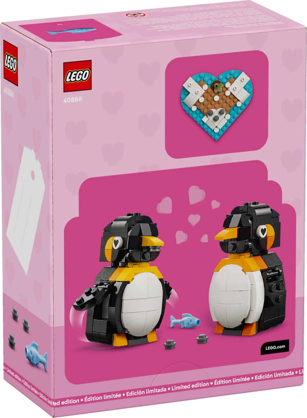 LEGO GWP (Sets promotionnels) 40886 pas cher, Les manchots amoureux
