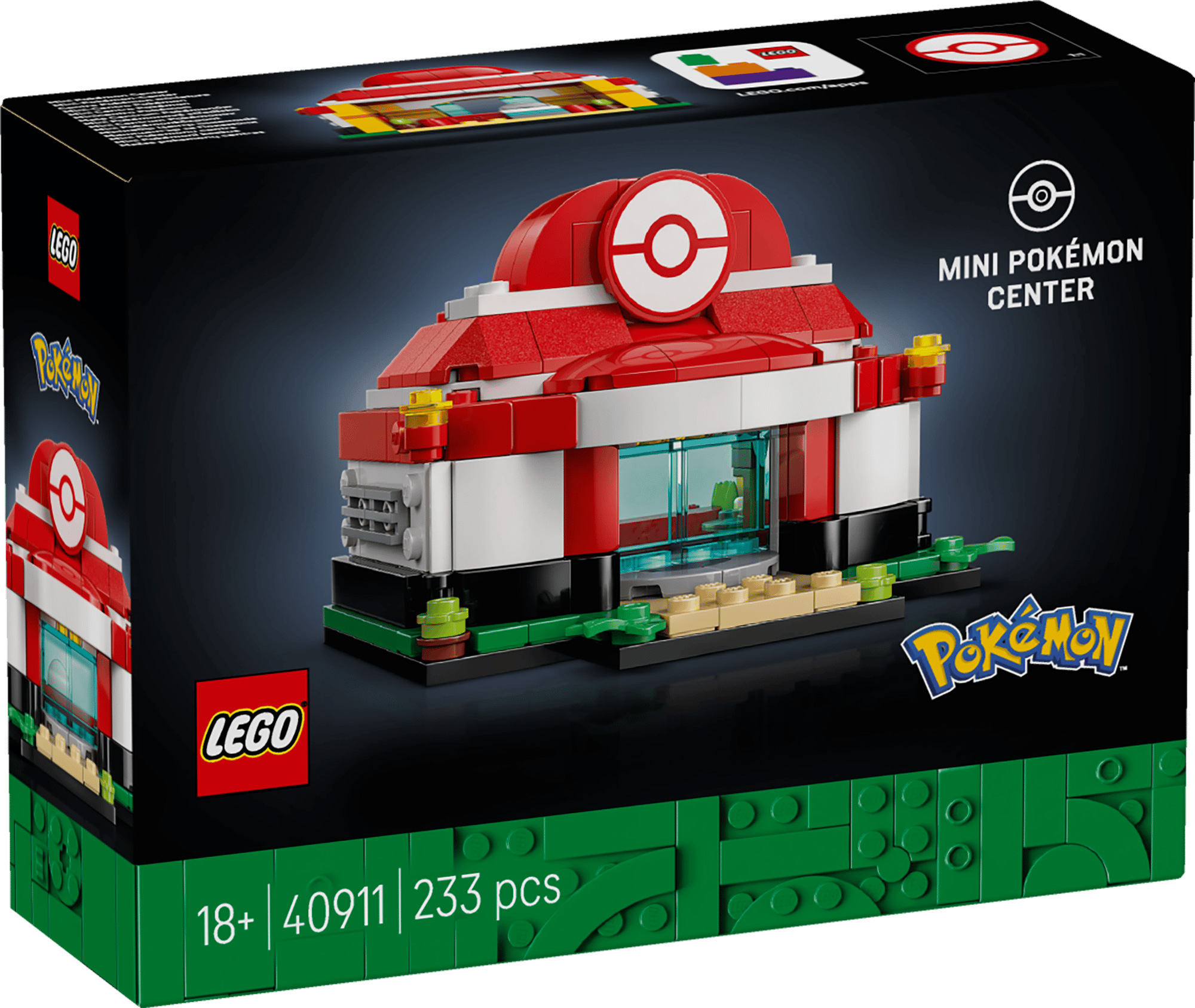 LEGO Pokémon 40911 pas cher, Centre Pokémon miniature