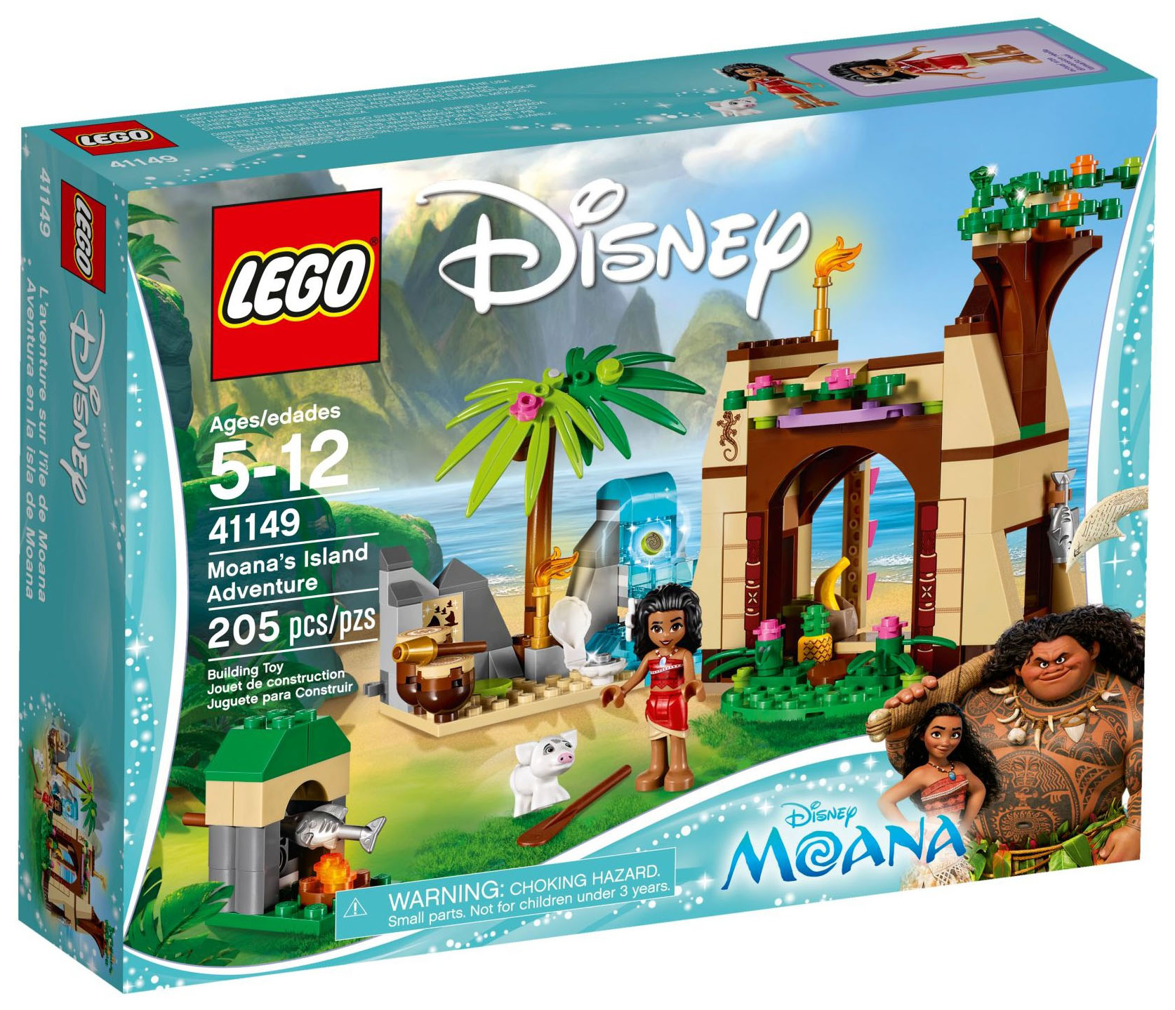 LEGO Disney 41149 Pas Cher L aventure Sur L le De Vaiana LEGO Disney 41149 Pas Cher L aventure Sur L le De Vaiana