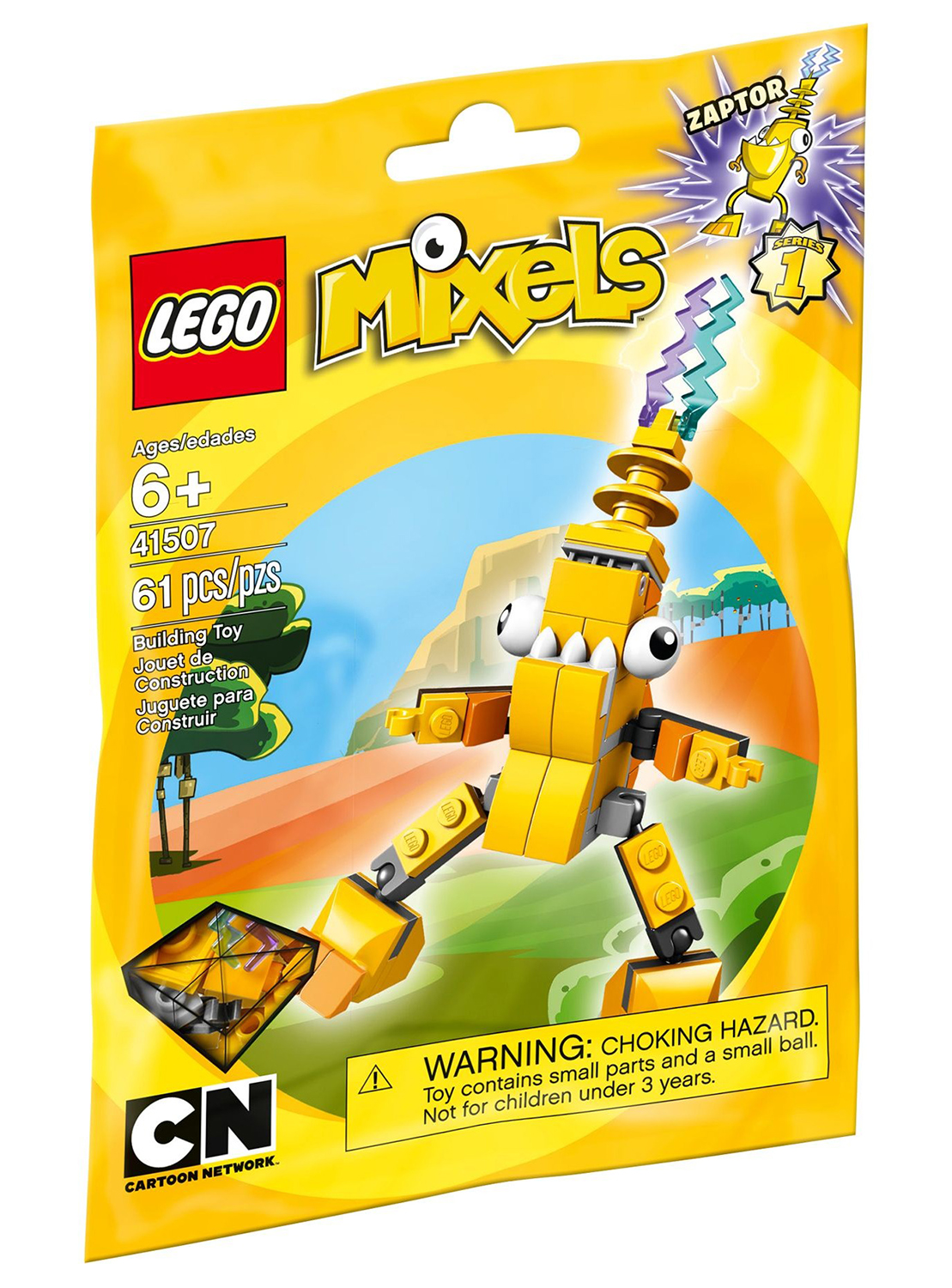 LEGO Mixels 41507 pas cher, Zaptor