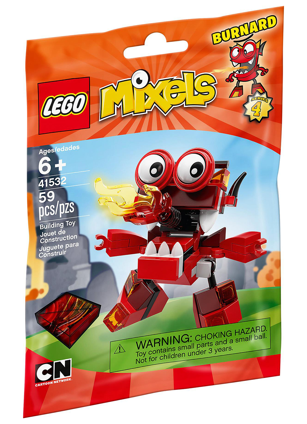 LEGO Mixels 41532 pas cher, Burnard