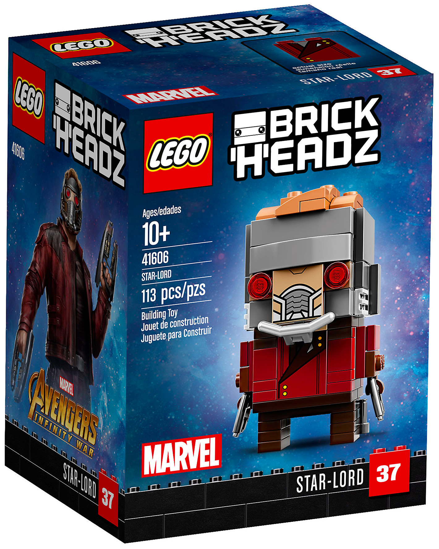 Lego Brickheadz 41606 Pas Cher Star Lord