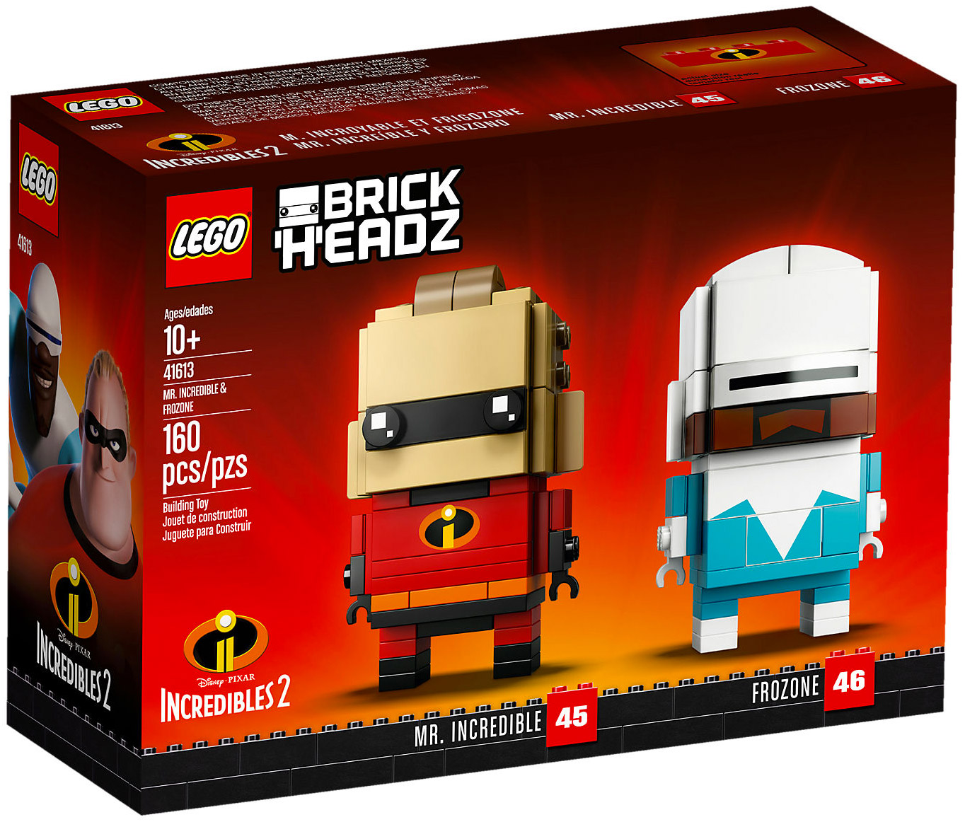 LEGO BrickHeadz 41613 pas cher, M. Indestructible et Frozone (Les ...