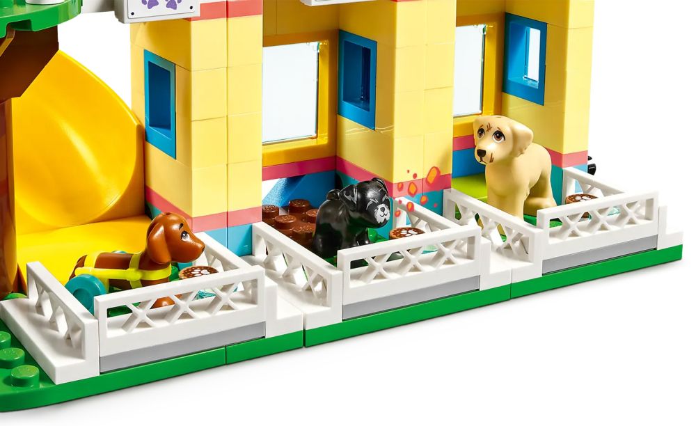 LEGO Friends 41727 pas cher, Le centre de sauvetage canin