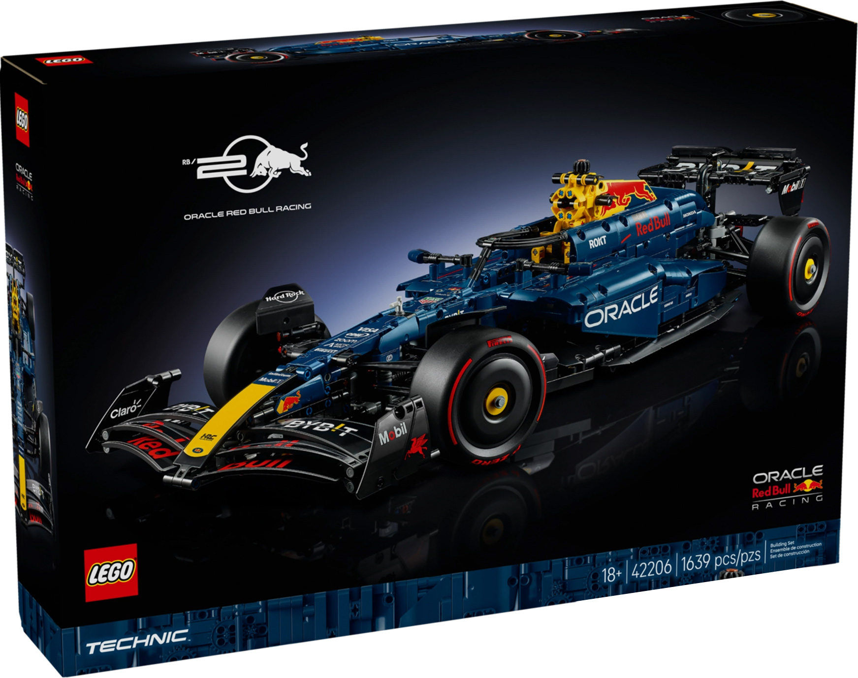 LEGO Technic 42206 pas cher, F1 Oracle Red Bull Racing RB20