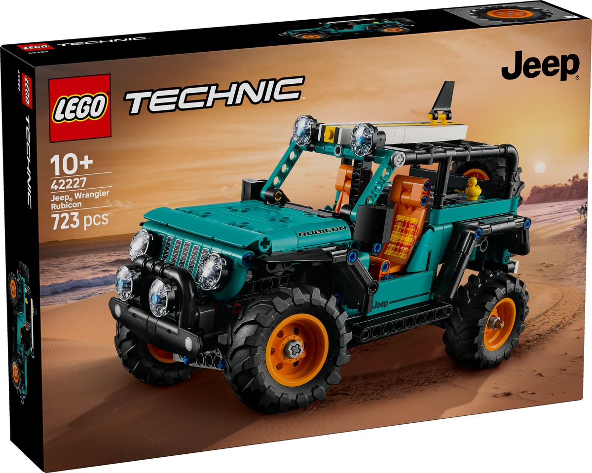 LEGO Technic 42227 pas cher, Jeep Wrangler Rubicon