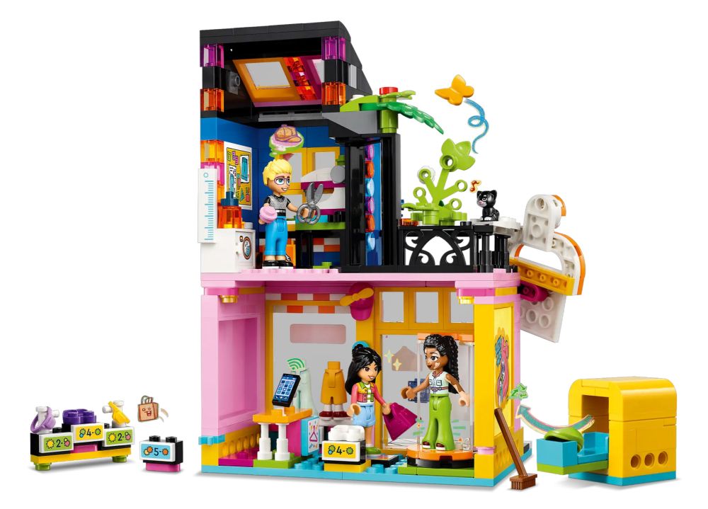 LEGO Friends 42614 pas cher, La boutique de vêtements vintage