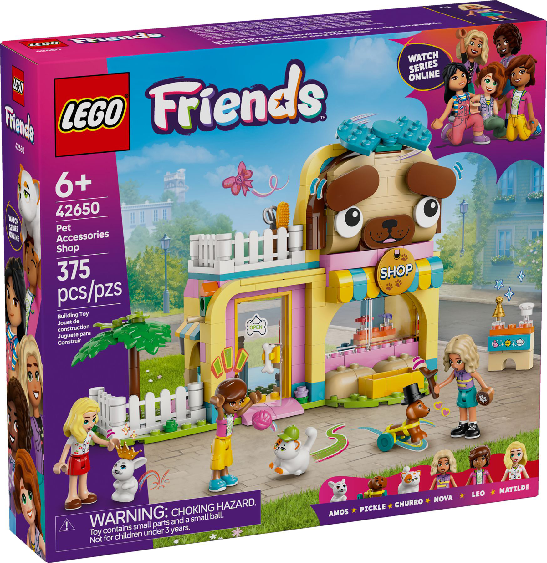 LEGO Friends 42650 pas cher, Boutique d’accessoires pour animaux de ...