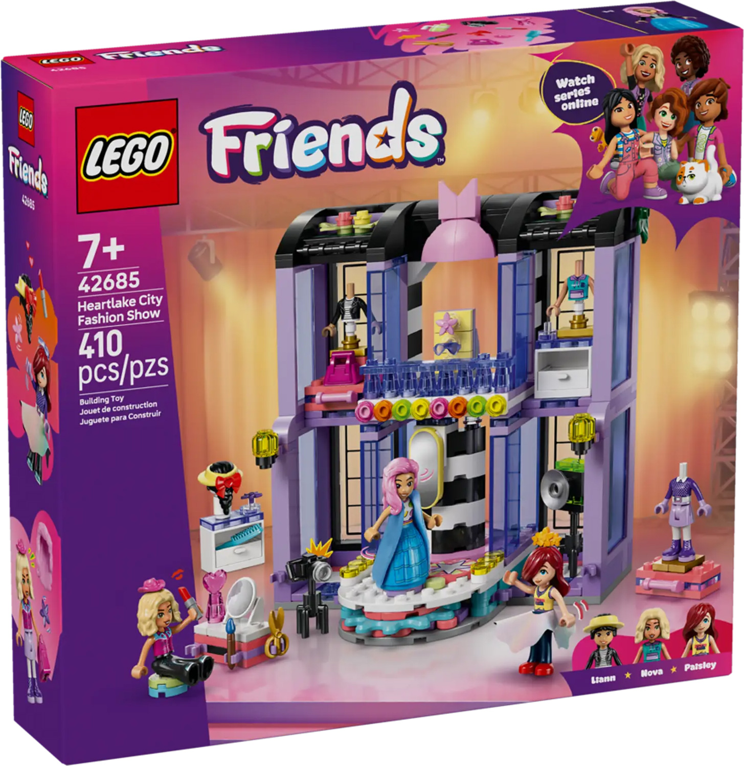LEGO Friends 42685 pas cher, Le défilé de mode de Heartlake City