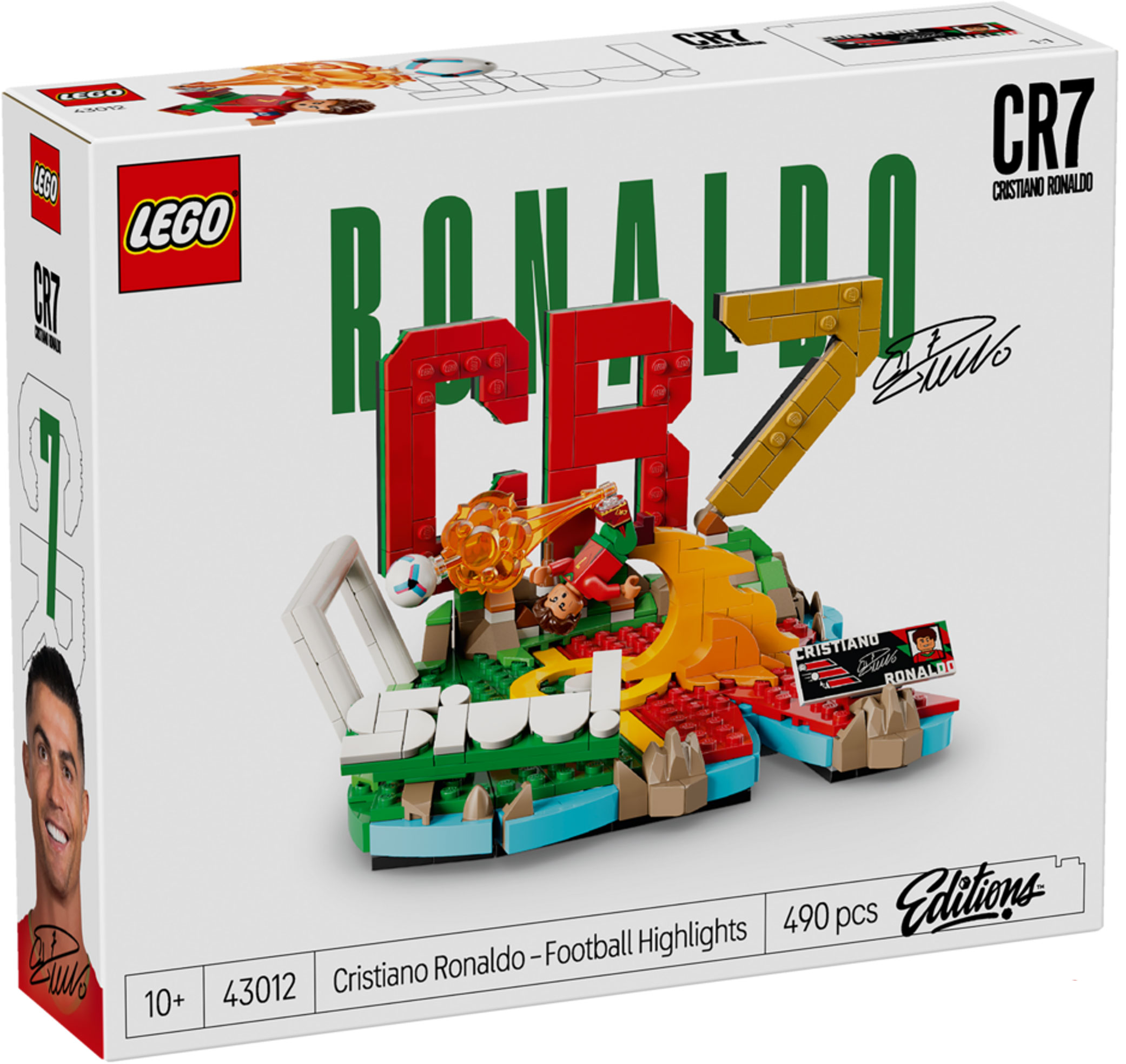 LEGO Editions 43012 pas cher, Cristiano Ronaldo – Best of